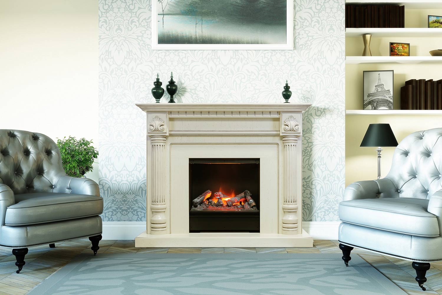 Очаг Engine 56-600 BB Dimplex Opti-Myst купить в Москве